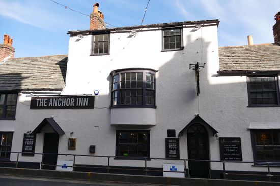 Historic Anchor Inn Swanage London Property Editorial Stock Photo ...