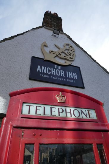 Historic Anchor Inn Swanage London Property Editorial Stock Photo ...