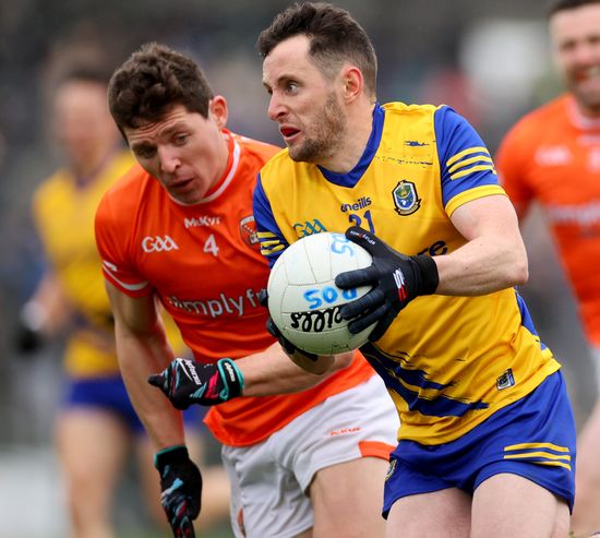 Roscommon Vs Armagh Armaghs Paddy Burns Editorial Stock Photo - Stock ...