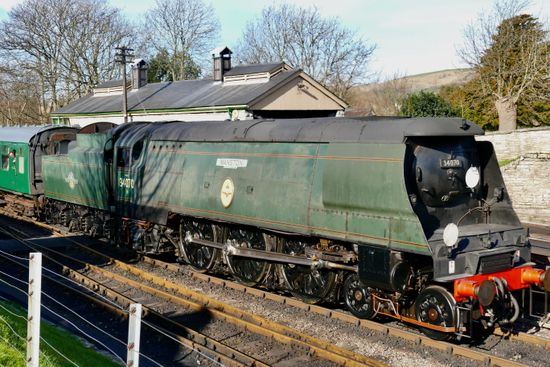 34070 Manston Steam Train Service Today Editorial Stock Photo - Stock ...