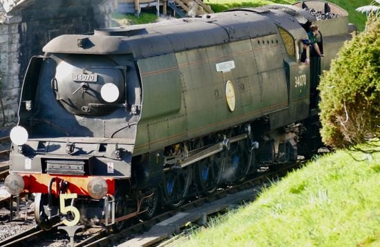34070 Manston Steam Train Service Today Editorial Stock Photo - Stock ...