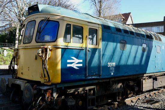 Br Class 33111 On Display Editorial Stock Photo - Stock Image ...