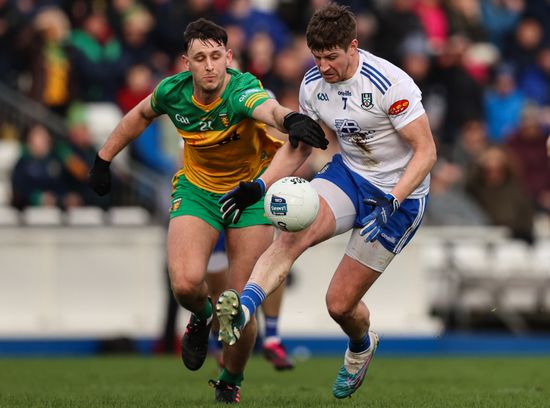 Monaghan Vs Donegal Donegals Kane Barrett Editorial Stock Photo - Stock ...