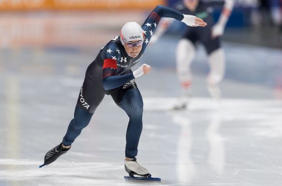 Kimi Goetz Usa During Isu Speed Editorial Stock Photo - Stock Image ...