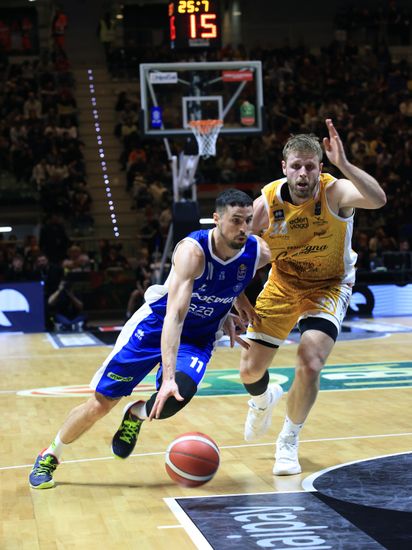 John Petrucelli Germani Brescia Vs Vasilios Editorial Stock Photo ...
