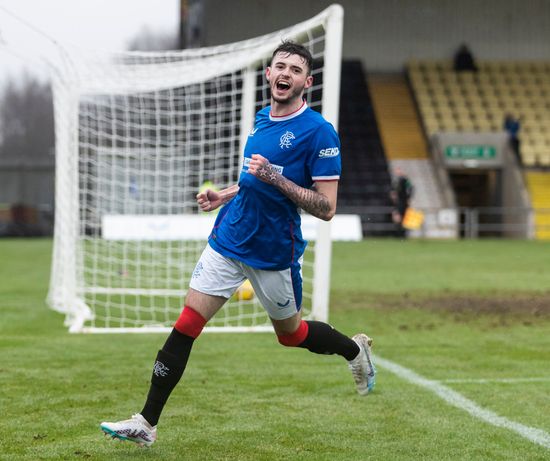 Rangers B Team Forward James Graham Editorial Stock Photo - Stock Image ...