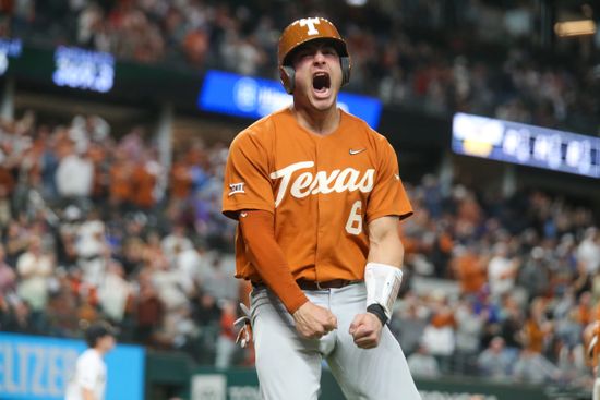 Rylan Galvan 6 Texas Catcher Exhibits Editorial Stock Photo - Stock ...