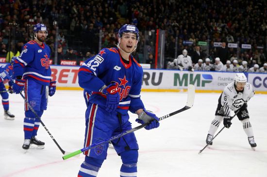 Ska Hockey Club Player Mikhail Vorobyov Editorial Stock Photo - Stock ...