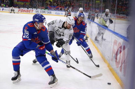Ska Hockey Club Player Mikhail Vorobyov Editorial Stock Photo - Stock ...