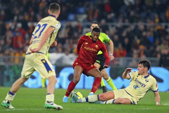Georginio Wijnaldum Roma Action During Italian Editorial Stock Photo ...