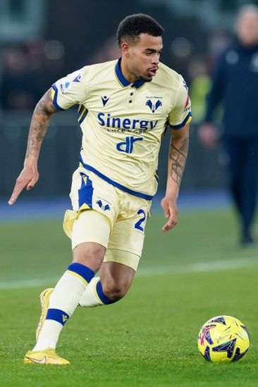 Cyril Ngonge Hellas Verona During Serie Editorial Stock Photo - Stock ...