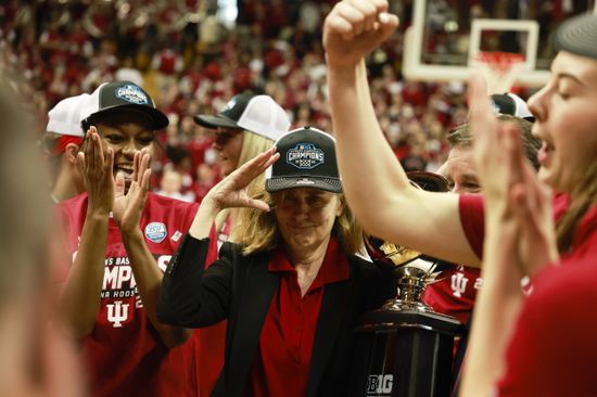 Indiana University President Pamela Whitten Celebrates Editorial Stock ...