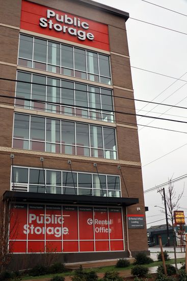 Public Storage Location Seen Seattle Public Editorial Stock Photo ...