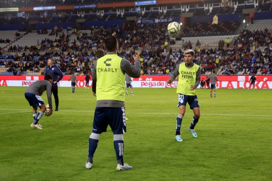 Pachuca Players Warm Prior Match Against Editorial Stock Photo - Stock ...