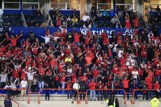 Toluca Fans Cheer Against Pachuca During Editorial Stock Photo - Stock ...