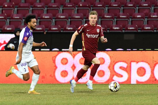 Claudiu Petrila Action During Romania Superliga1 Editorial Stock Photo ...