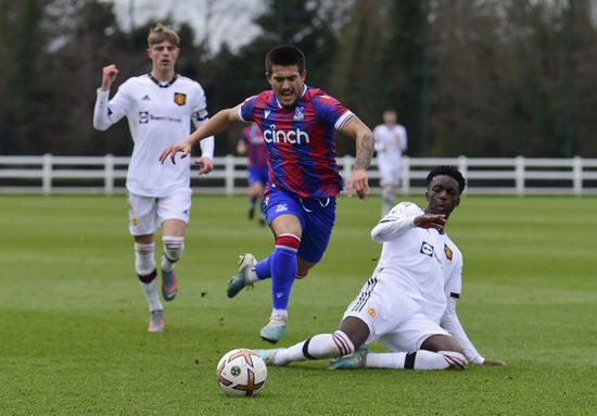 Danny Imray Crystal Palace U21s Challenged Editorial Stock Photo ...