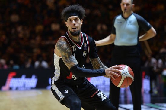 Daniel Hackett Virtus Bologna During Lba Editorial Stock Photo - Stock ...