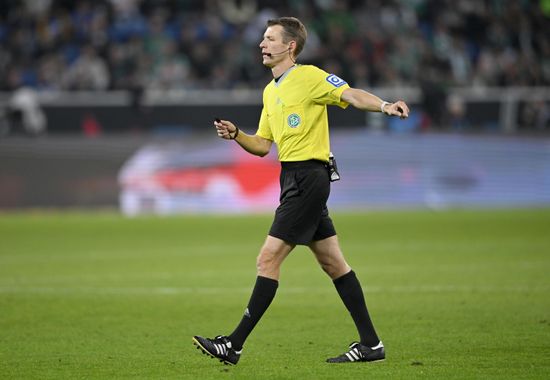 Referee Benjamin Cortus Gesture Gesture Prezero Editorial Stock Photo ...