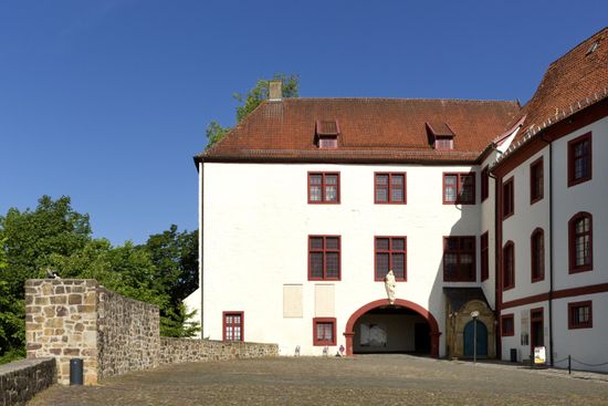 Former Episcopal Castle Benedictine Monastery Iburg Editorial Stock ...