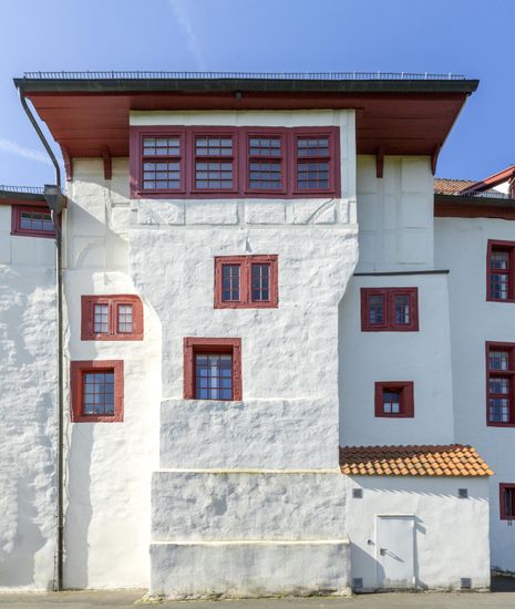 Former Episcopal Castle Benedictine Monastery Iburg Editorial Stock ...