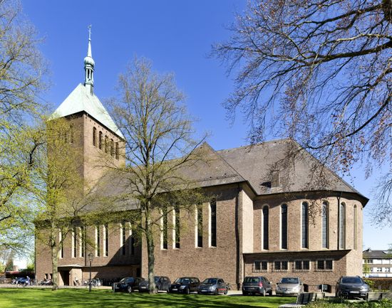 St George Catholic Parish Church Vreden Editorial Stock Photo - Stock ...