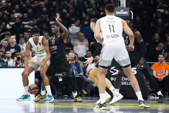 Zach Leday Partizan Mozzart Bet Belgrade Editorial Stock Photo - Stock ...