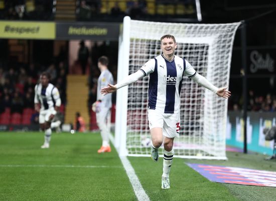 Conor Townsend West Bromwich Albion Celebrates Editorial Stock Photo ...