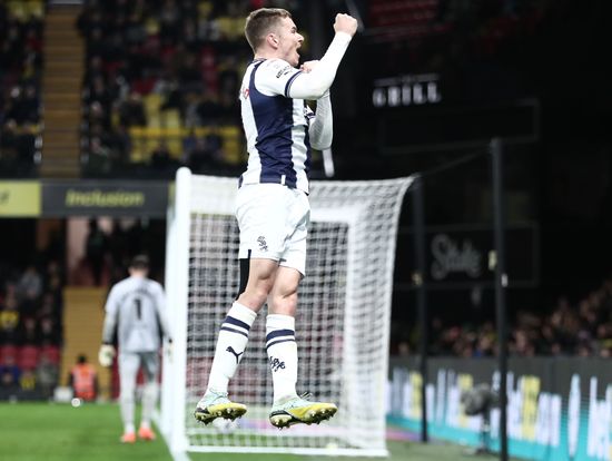 Conor Townsend West Bromwich Albion Celebrates Editorial Stock Photo ...