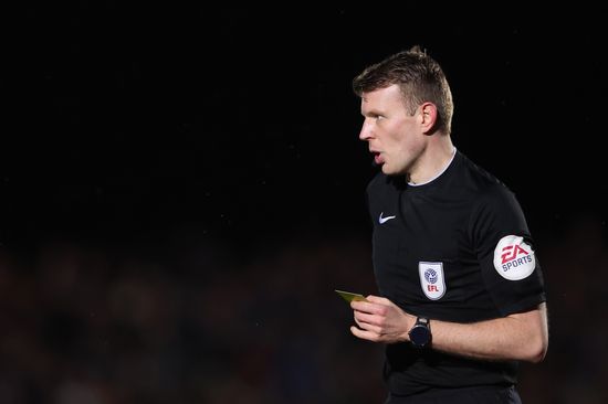 Referee Samuel Barrott Editorial Stock Photo - Stock Image | Shutterstock