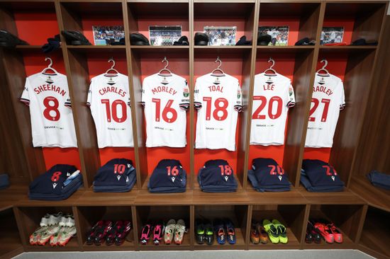 General View Bolton Wanderers Dressing Room Editorial Stock Photo ...