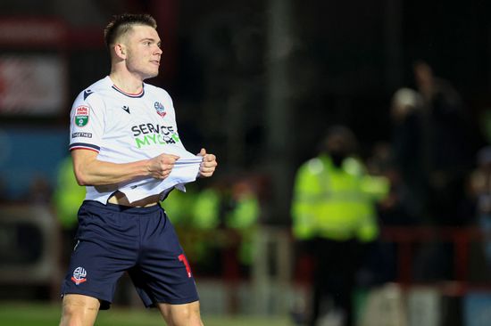 Aaron Morley Bolton Wanderers Celebrates Scoring Editorial Stock Photo ...