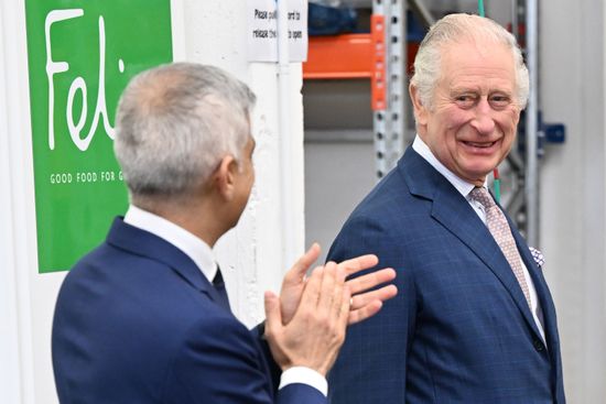 Sadiq Khan King Charles Iii Editorial Stock Photo - Stock Image ...