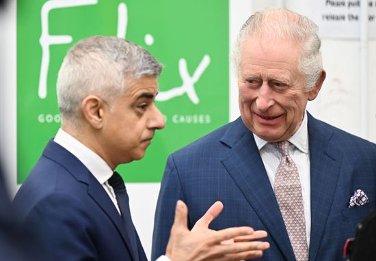 Sadiq Khan King Charles Iii Editorial Stock Photo - Stock Image ...