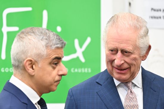 Sadiq Khan King Charles Iii Editorial Stock Photo - Stock Image ...