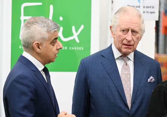 Sadiq Khan King Charles Iii Editorial Stock Photo - Stock Image ...
