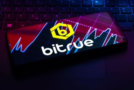 This Photo Illustration Bitrue Logo Seen Editorial Stock Photo - Stock ...