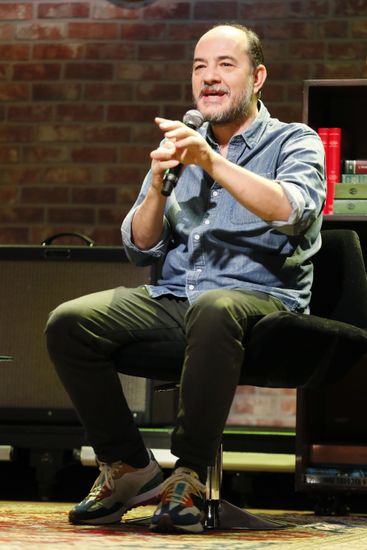 Colombian Actor Julian Arango Speaks During Editorial Stock Photo ...