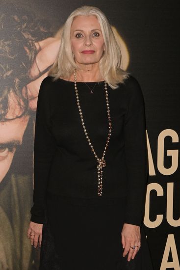 Anna Pavignano Attends Premiere Movie Laggiu Editorial Stock Photo ...