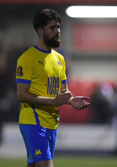 Aaron Jarvis Torquay United Applauds Supporters Editorial Stock Photo ...