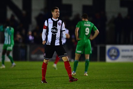 Alan Massey Maidenhead United Celebrates Reece Editorial Stock Photo ...