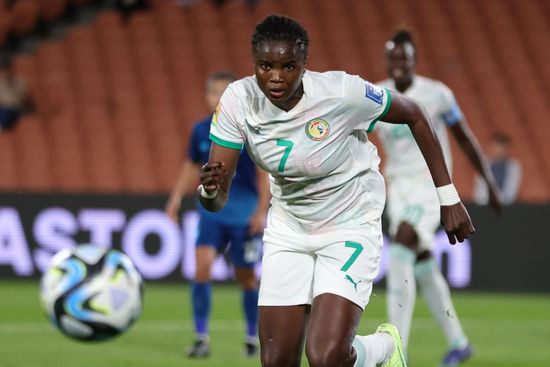 Mama Diop Senegal During Fifa Womens Editorial Stock Photo - Stock ...