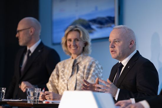 Anders Opedal Ceo Equinor Speaking Panel Editorial Stock Photo - Stock ...