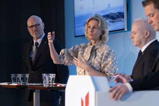 Anders Opedal Ceo Equinor Speaking Panel Editorial Stock Photo - Stock ...