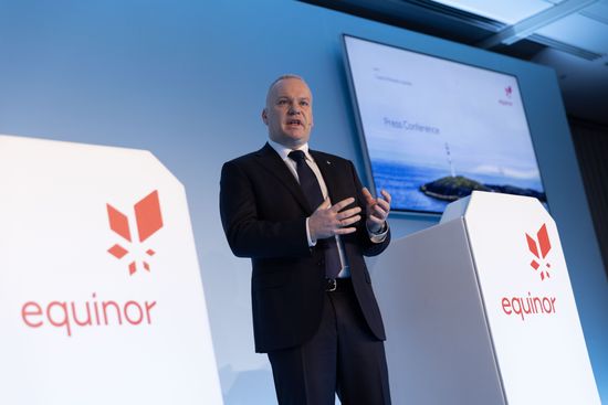 Anders Opedal Ceo Equinor Speaking Annual Editorial Stock Photo - Stock ...