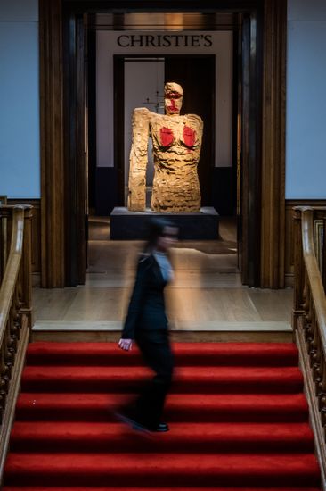 Georg Baselitz Frau Paganismus Mrs Paganism Editorial Stock Photo ...