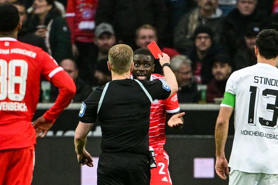 Red Card Dayot Upamecano 2 Fc Editorial Stock Photo - Stock Image ...