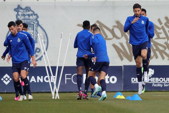 Fc Porto Players During Their Teams Editorial Stock Photo - Stock Image ...