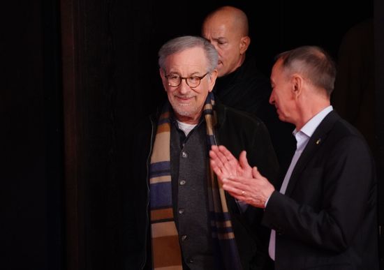 Steven Spielberg C Arrives Host Rainer Editorial Stock Photo - Stock ...