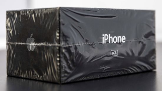 Unopened Neverused First Generation Apple Iphone Editorial Stock Photo ...